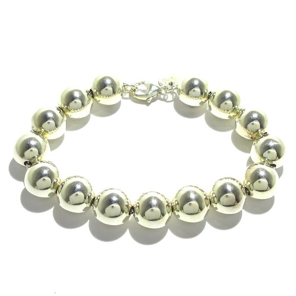 Tiffany & Co. | Bags | Tiffany Bracelet Hardware Ball Chain Silver ...